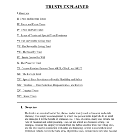 Trusts Explained (56-Page Book)
